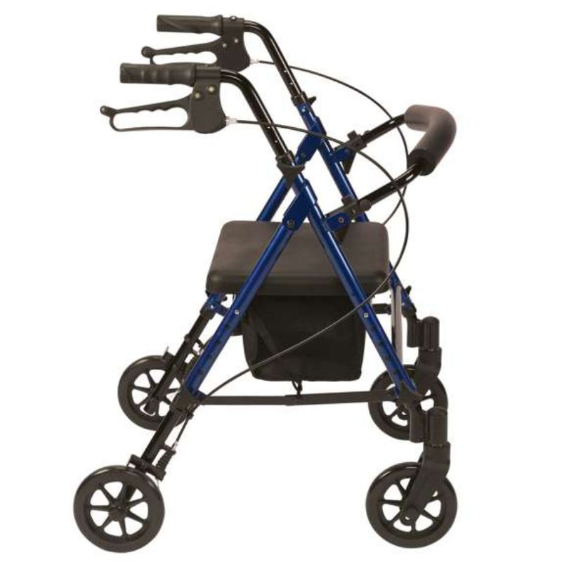 R8 Drive Aluminium Lightweight Rollator 4 Wheel Walker R8RD-61 R8BL-61 ...