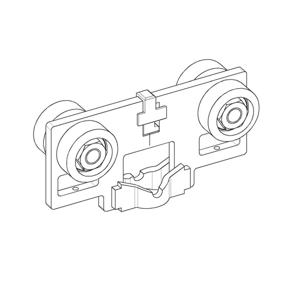 1505320-9010 Invacare Robin Trolley For Chiltern Track – Aline Mobility